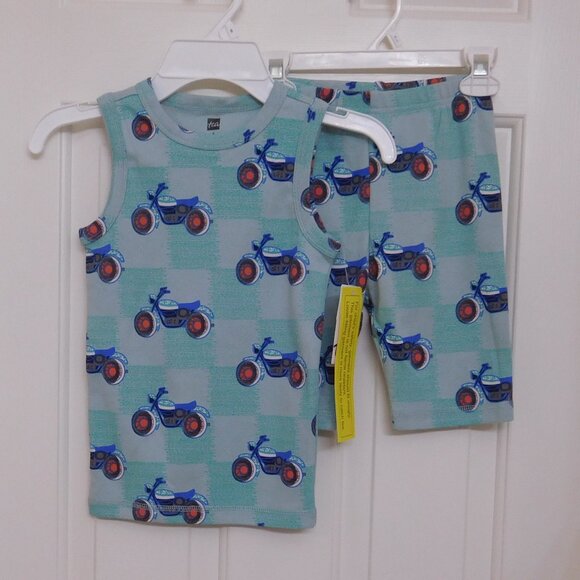 Tea Collection | Pajamas | Nwt 2pc Tea Collection Motorcycle Print Tank ...
